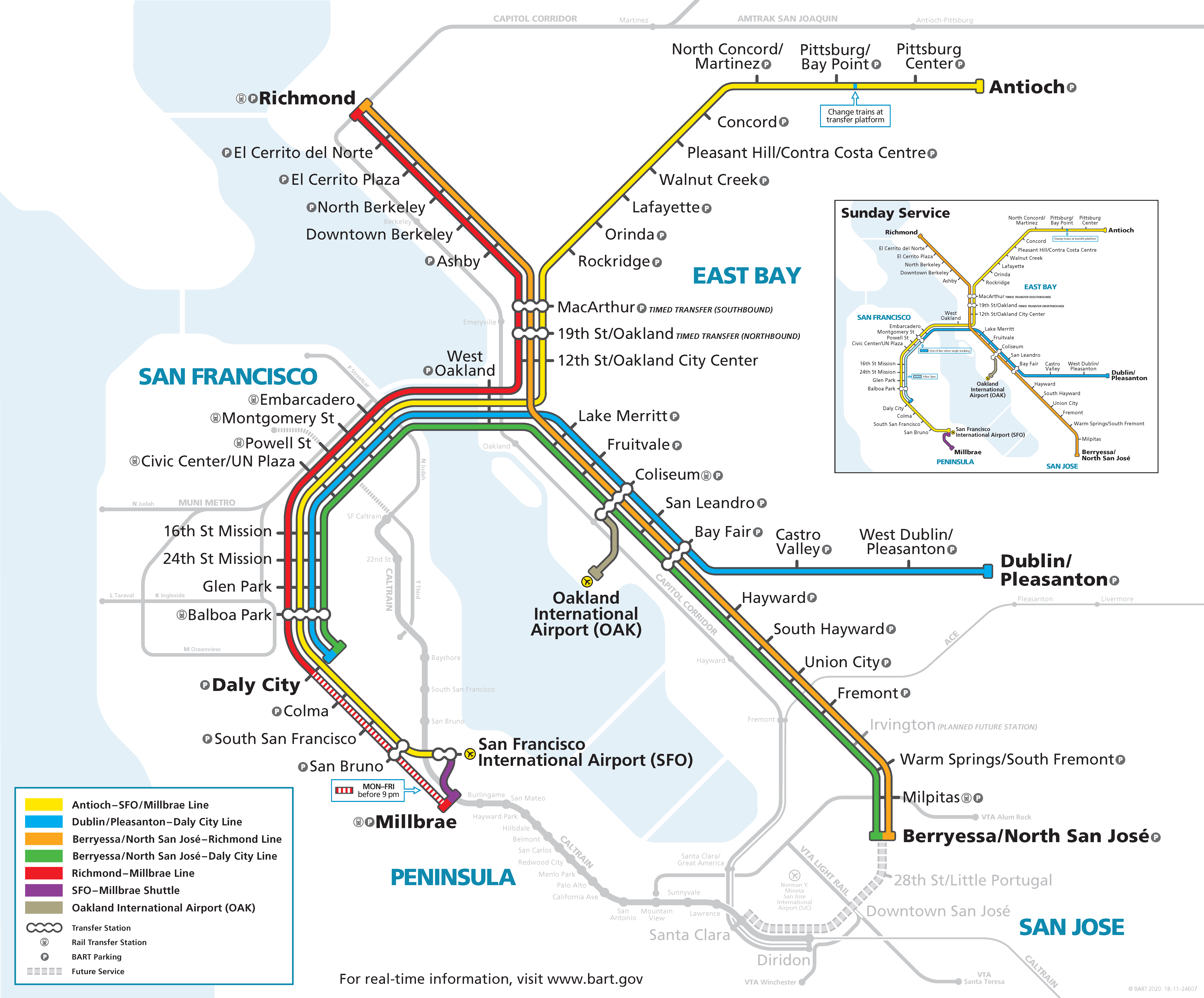 BART Unveils System Map For Future Milpitas And Berryessa Service Bay BART Unveils System Map For Future Milpitas And Berryessa Service Bay